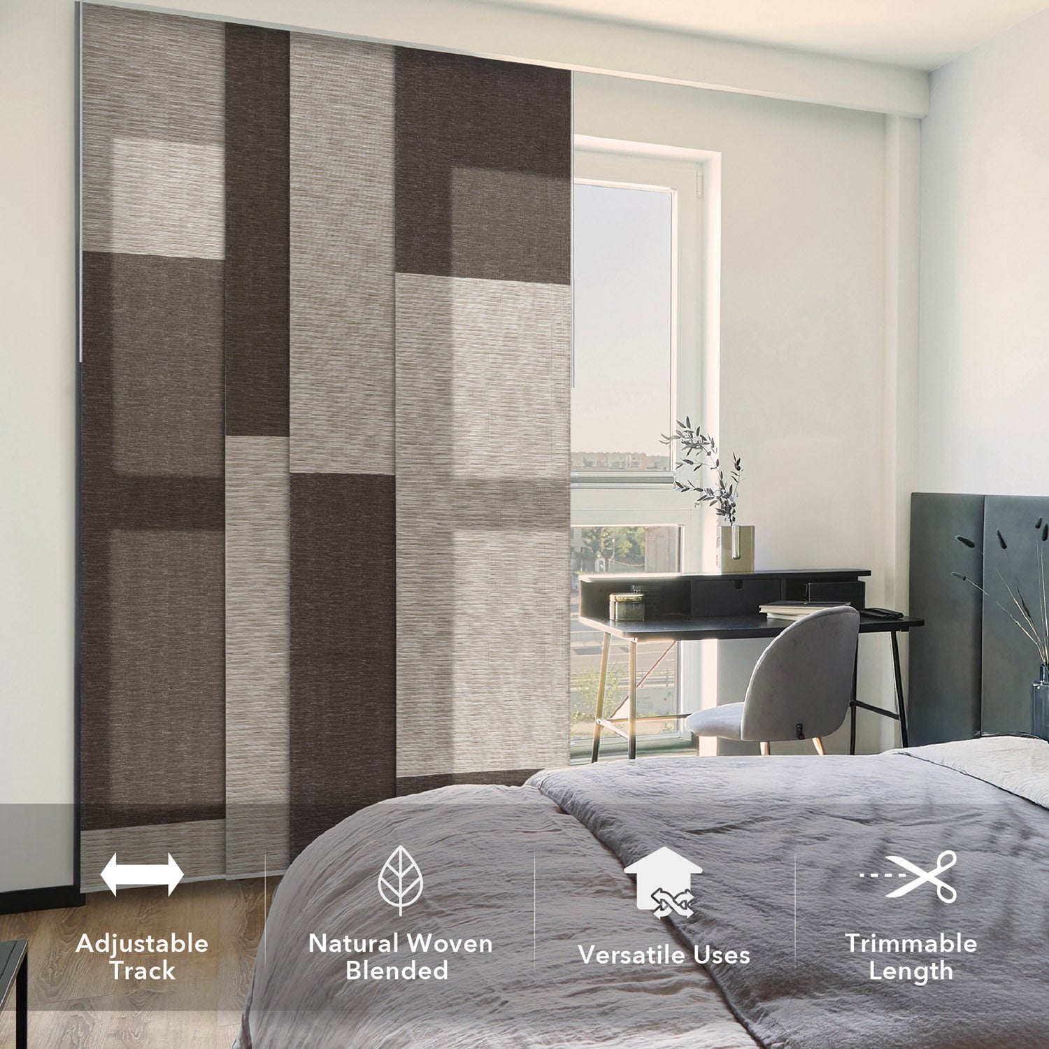 Vertical Blinds Alternative | Travel the World | GoDear Design