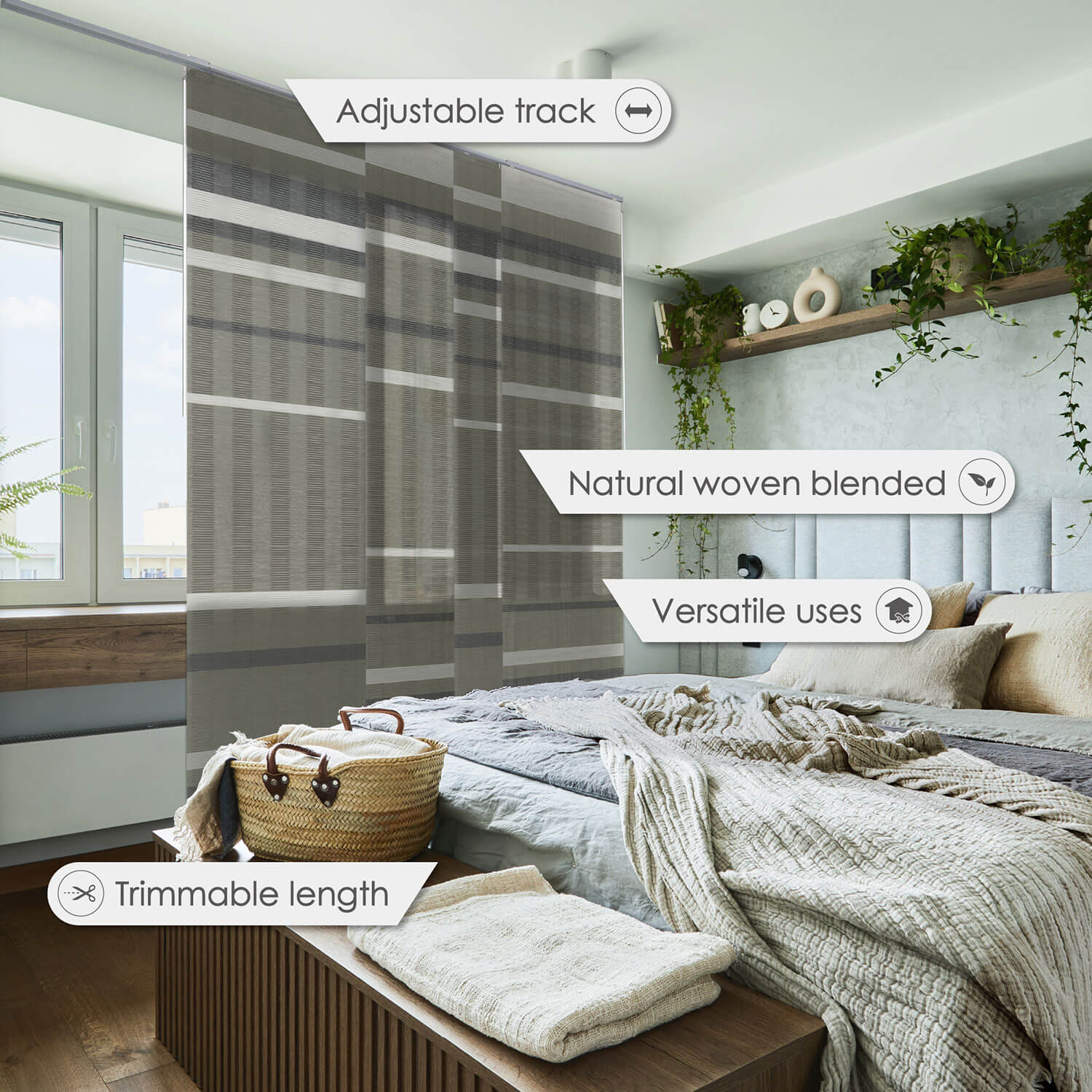 Hanging Room Divider | Dynamic Series | GoDear Design