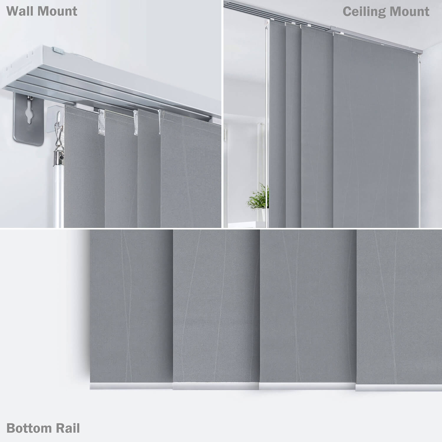Vertical Blinds for large window | Hide & Seek Series | GoDear – GoDear ...