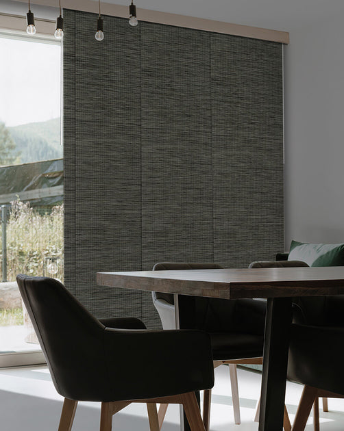 GoDear Design Panel Track Blackout Fabric Replacements | Inky