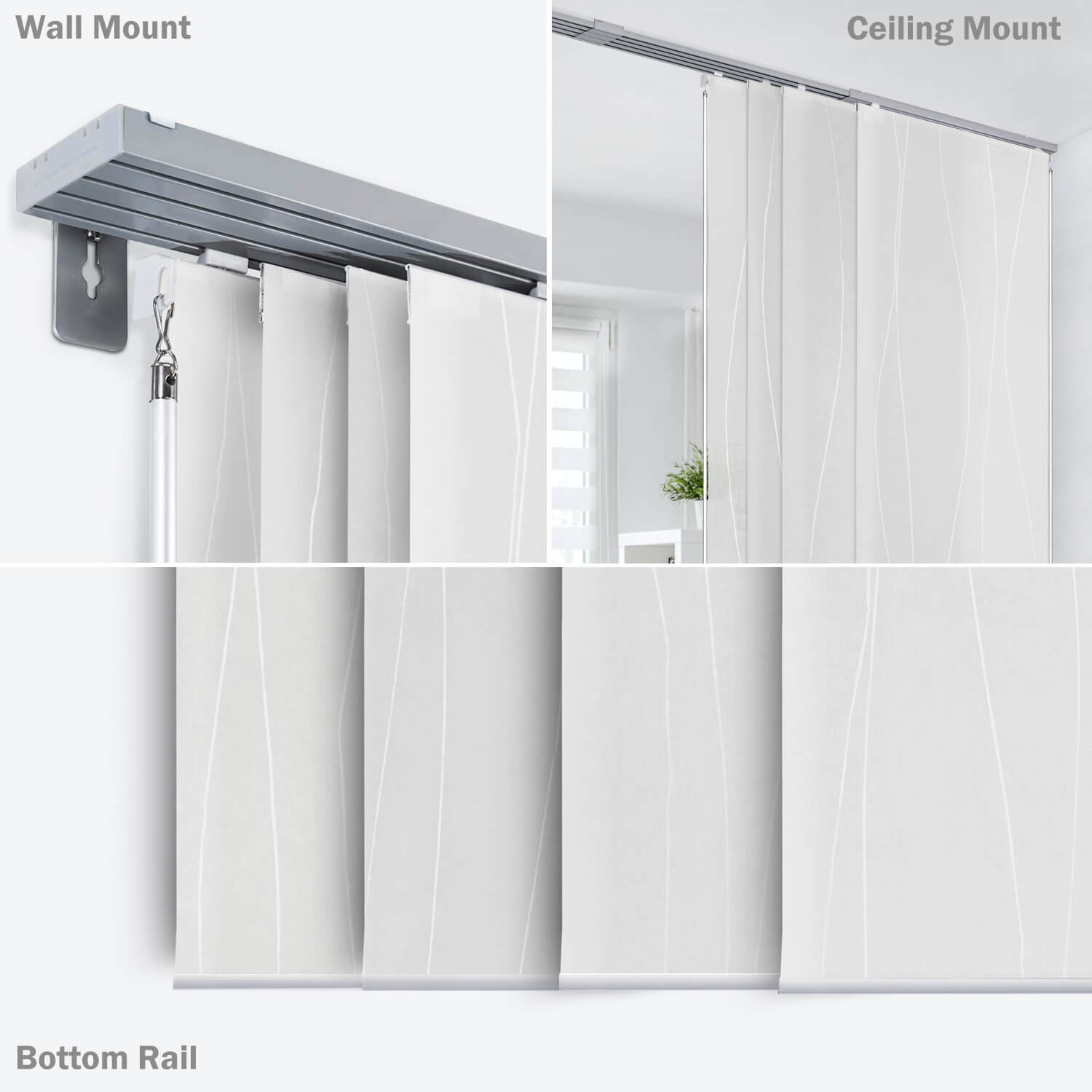 Vertical Blinds for large window | Hide & Seek Series | GoDear – GoDear ...