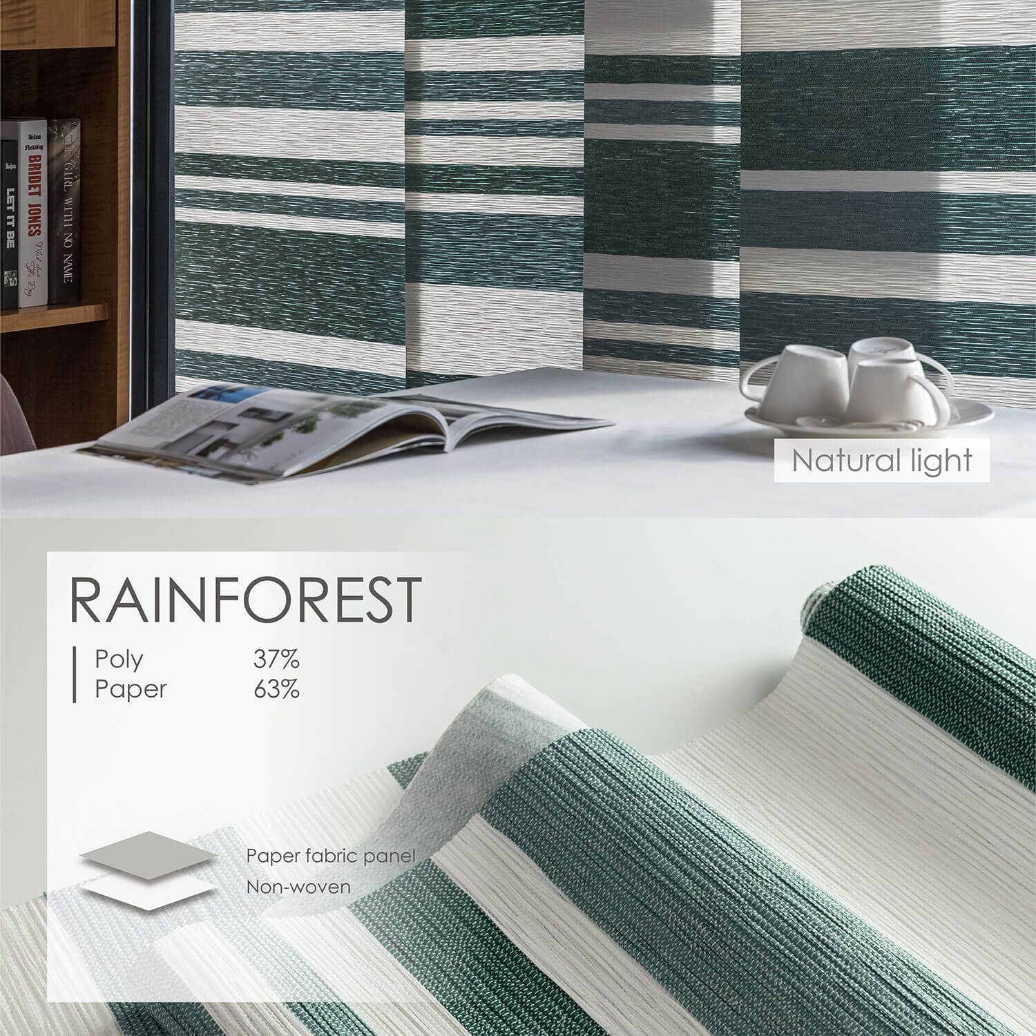 Adjustable Panel Track Blinds | GoDear Design®